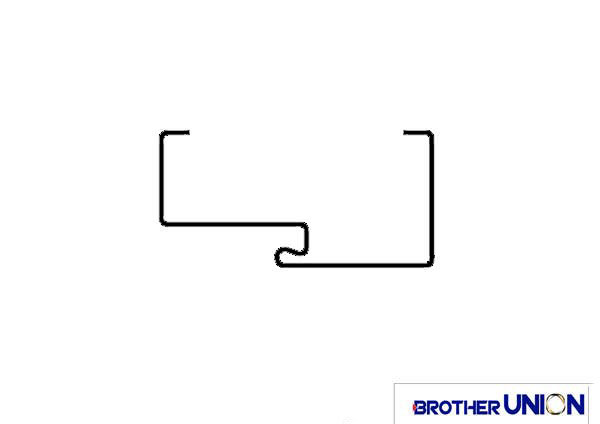 Galvanized Steel Door Frame Roll Forming Line - Buy Door Frame Roll ...